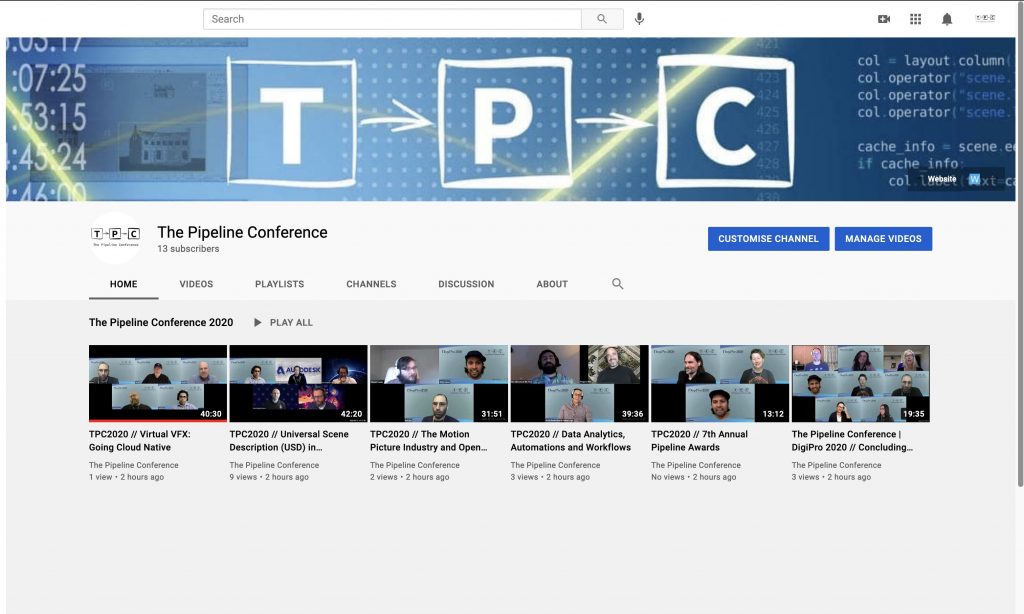 TPC 2020 Videos - The Pipeline Conference